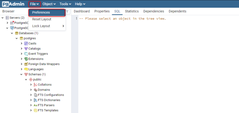 【postgresql】pgadmin4の日本語化 Postgresweb ポスグレウェブ