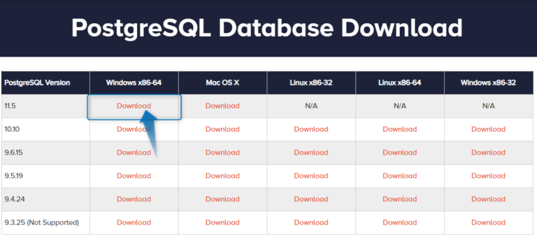 【postgresql】windowsへpostgresql11のインストール Postgresweb ポスグレウェブ