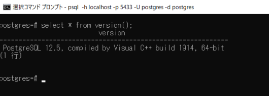 【postgresql】バージョンを確認する方法・コマンド Postgresweb ポスグレウェブ